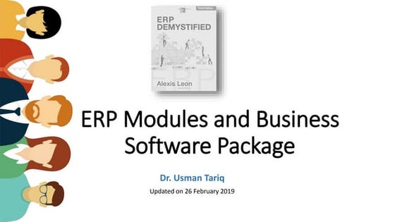 ENTERPRISE RESOURCE PLANNING (ERP) | PPTX | Business | Business and Finance