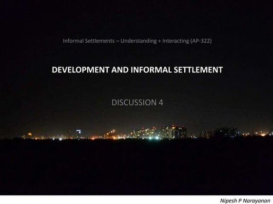 Informal Settlements Maps | PDF