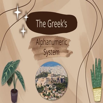 04 - Greek Mathematics and Numeration.pptx