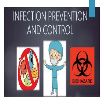 04 infection prevention and control | PPTX | Infectious Diseases ...