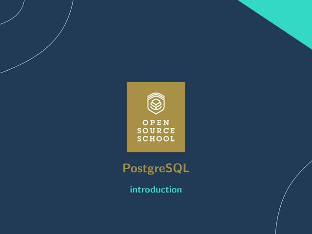 Postgresql Introduction Ppt 3259