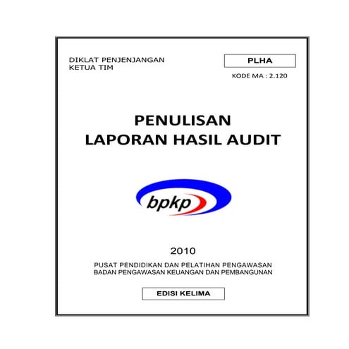 penulisan-laporan-hasil-audit | PDF