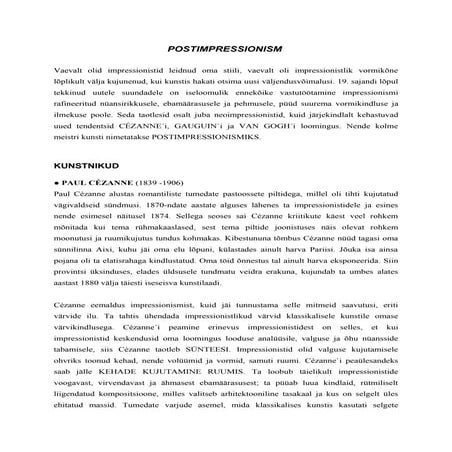 04.postimpressionism | DOC