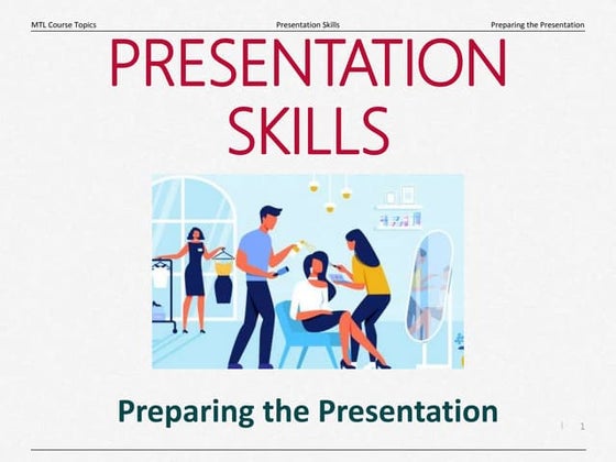 The Structure of Presentations | PPTX