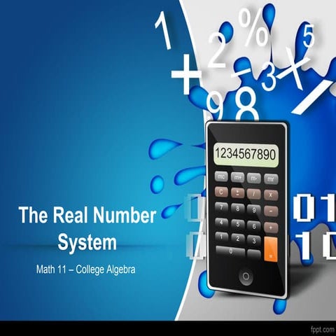 04 Real Numbers | Ppt