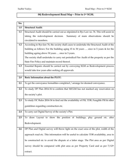 Redevelopment under dcpr 2034 regulation section 33(7),33(7)a & 33(7)b ...