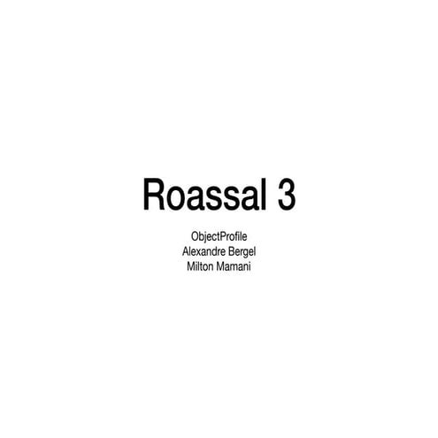 The Roassal3 Visualization Engine | PDF