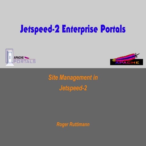 Portal Site Management | PPT