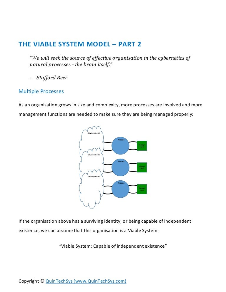 Viable System Model - Part 02