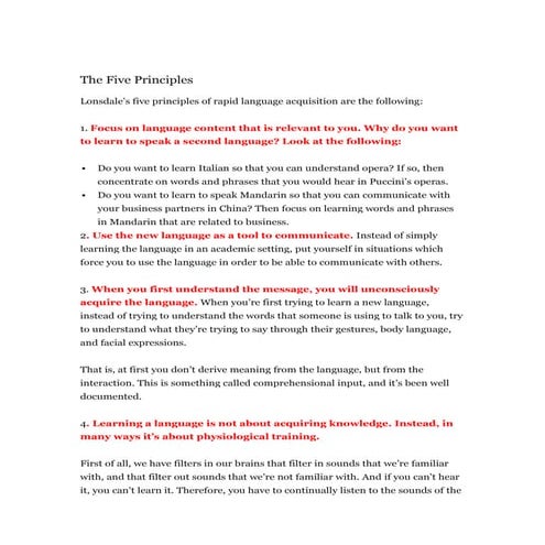 how to learn a new language in 6 months | PDF