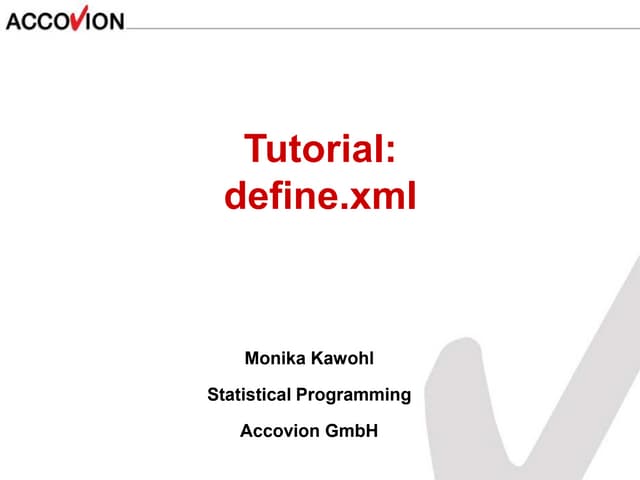 define_xml_tutorial .ppt define_xml_tutorial .ppt