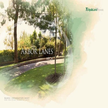 Arbor Lanes Infosheet | PDF