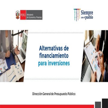 Alternativas de financiamiento para inversiones | PDF