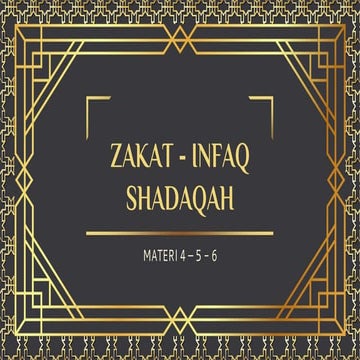 Pengertian Manajemen Zakat - Infaq- Shadaqah | PDF