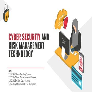 Cybersecurity and Risk Management Technology | PDF