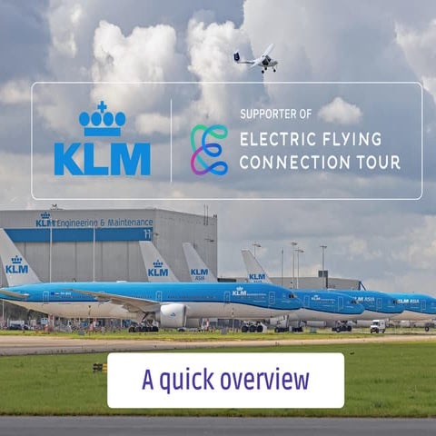 Electric Flying Connection Tour x KLM | PPT