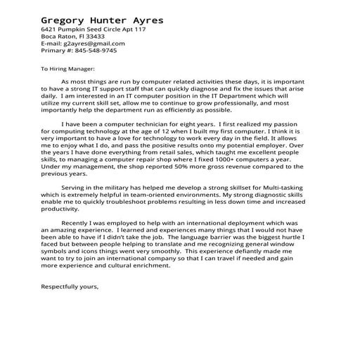 Gregory_Ayres_Resume | PDF