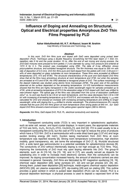 Studying the Structure and the Optical Properties of Pd Nanoparticles Affected by Precursor ...