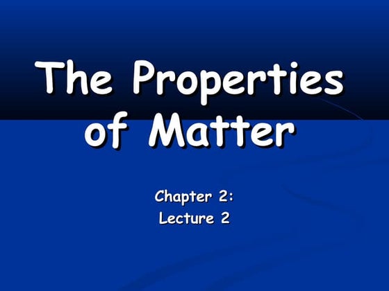 Physical and Chemical Properties of Matter - Grade 5 | PPTX | Chemistry ...