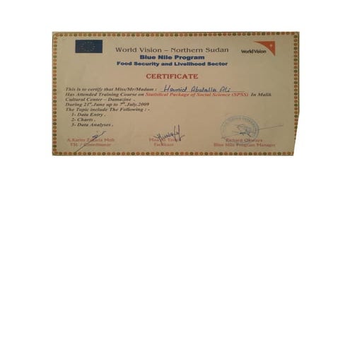 training Certificate 3 | PDF