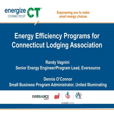Energy Management and Efficiency in Hospitality | PPTX