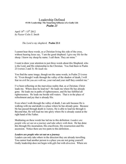 Leadership Ambassador club Adventist module | PDF