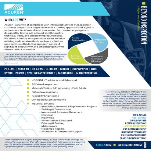 BEYOND INSPECTION - ACUREN AT A GLANCE.PDF