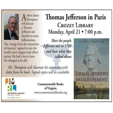 Thomas Jefferson In Paris, 1785 | PPTX