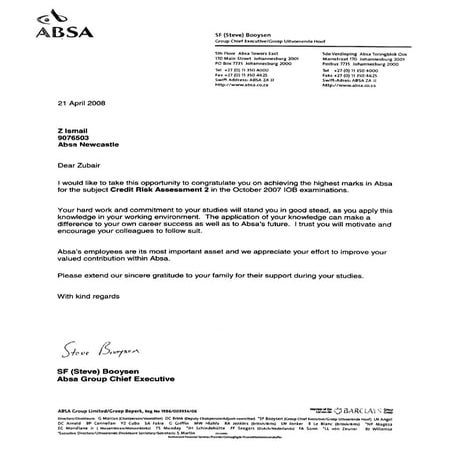 Letter from CEO | PDF