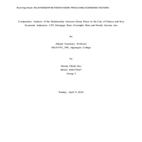 Final Analytics Project Housing Neka | PDF