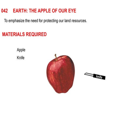 042 earth the apple of our eye | PPT