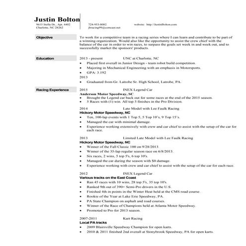 Bob's Resume | PDF