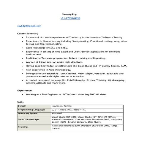 Resume | DOC