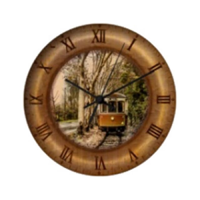 044 wall-clock-sintra-portuguese-beach-of-the-apples-tram-wall-clocks | PDF