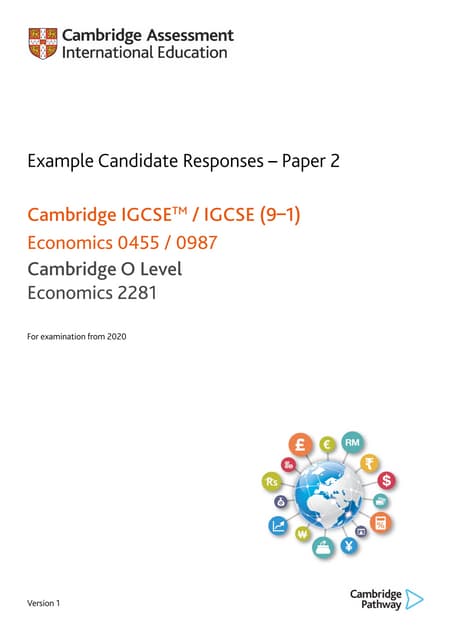 Useful vocabulary for the IGCSE examination | PDF