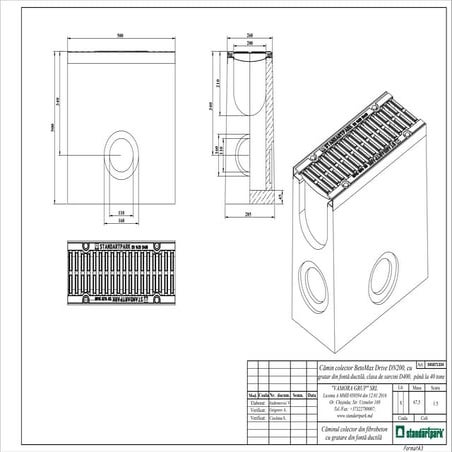 Rigola pluvia BetoMax DN200 cu gratar din fonta clasa D400.pdf