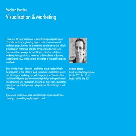 Stephen Huntley presentations