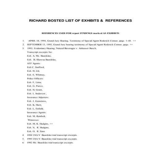 BOSTED___2EXHIBITS_LIST_2255[1] | DOC