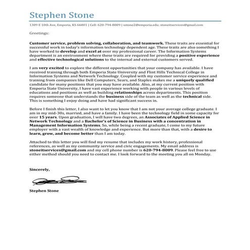 Recommendation letter - Stephen Mwega | PDF