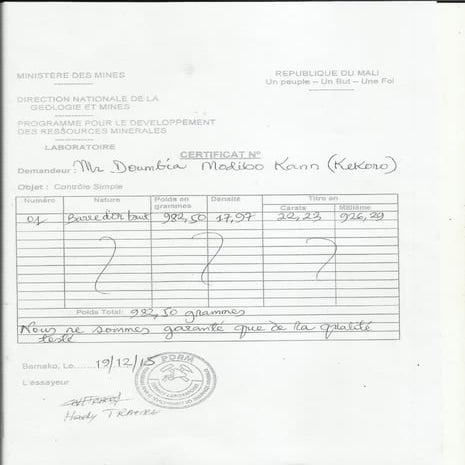 GCMK Assay Report Analysis | PDF