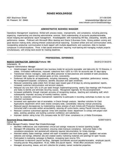 Brenda Sanders Resume | PDF