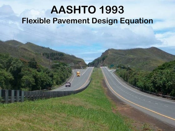 Flexible pavement design by aashto method | PPT