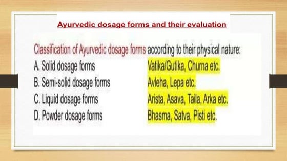 Traditional Ayurvedic formulations-Asavas and Arishtas | PPT