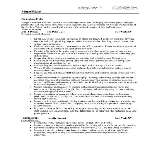 Mario Resume 2017 | PDF