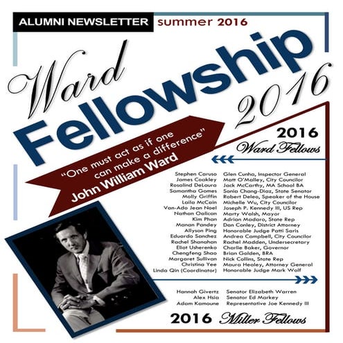 2016 Ward Newsletter | PDF