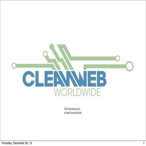 04 Cleanweb Worldwide | PPT