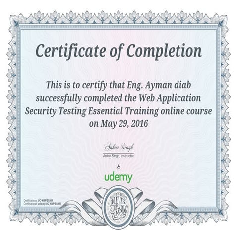 Web Application Security Testing Essential Training | PPT