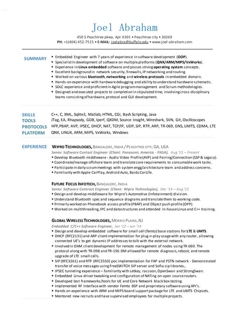 Resume (2) | DOCX | Computer Software and Applications | Computing