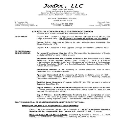 __STL CV QDRO 2015-04 | PDF