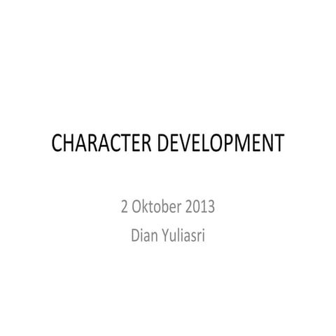 04 character development | PPT